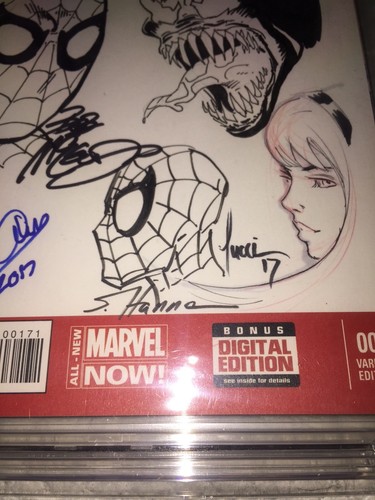 ORIGINAL ART SKETCH BOB MCLEOD HANNA & TUCCI & JOHN ROMITA SR,ALAN ...