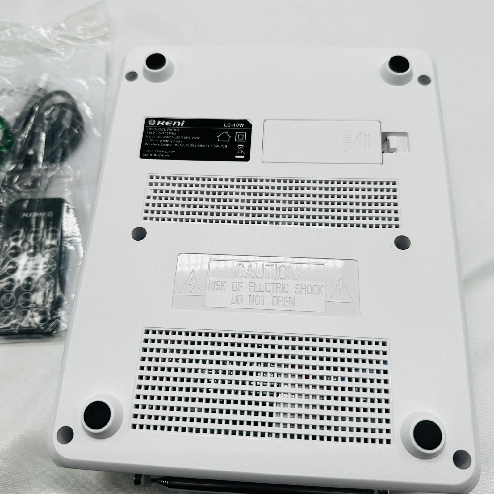 G Keni CD MP3 Player Boombox W/ REMOTE - Dual Alarm Clock Radio ...