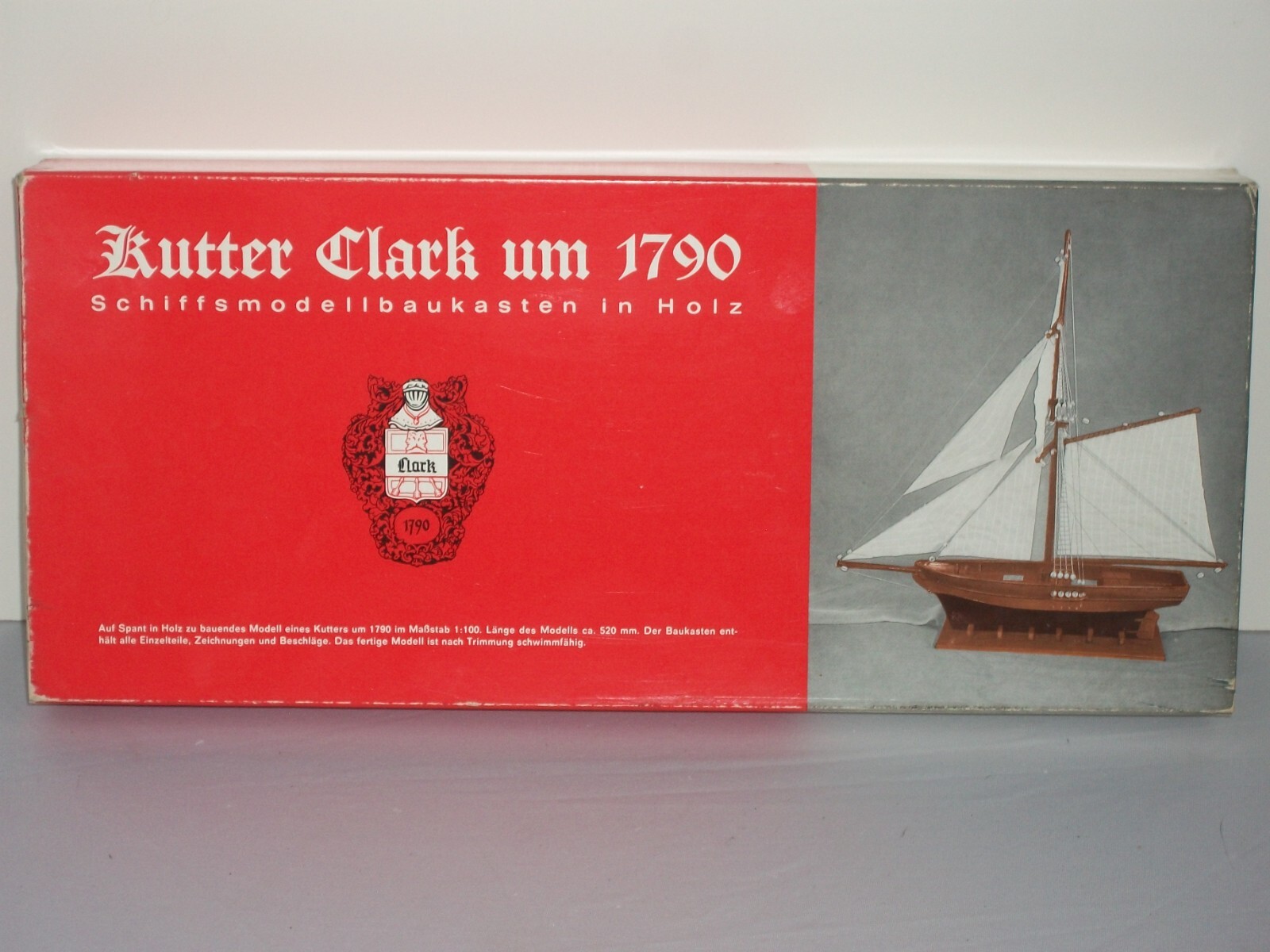 Schiffsmodellbaukasten 1/100 Scale Cutter Clark 1790 | eBay
