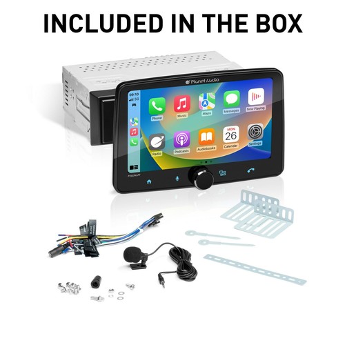 Planet Audio P70CPA-PF Car Stereo - Apple CarPlay, Android Auto, Single ...