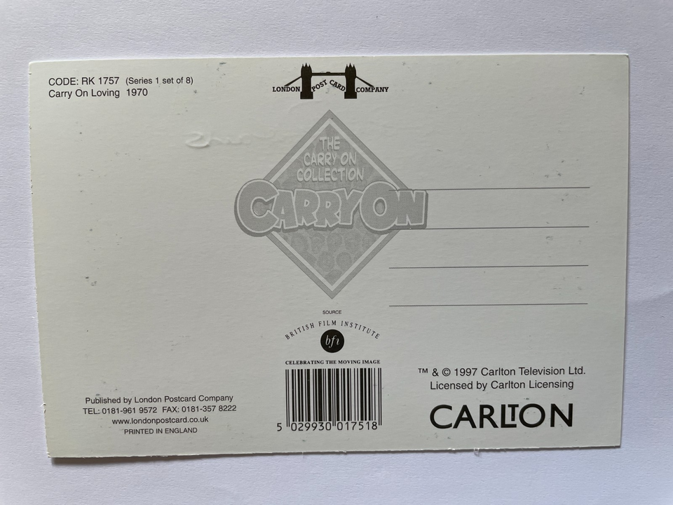 Patsy Rowlands - Carry On Loving - Original Hand Signed Autograph | eBay UK