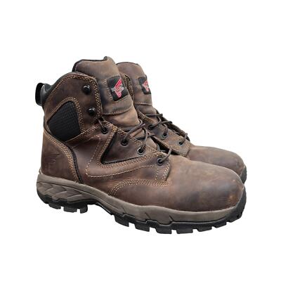 Red Wing 2205 6" Aluminum Safety Toe Lace Up Boots Men's 9 Workwear ...