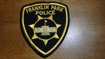FRANKLIN PARK ILLINOIS POLICE DEPARTMENT OBSOLETE PATCH BX F #13 | eBay