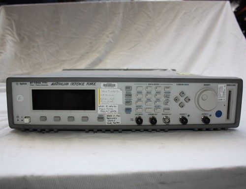 Agilent 81104A 80 MHz dual channel pulse digital pattern generator 2x ...