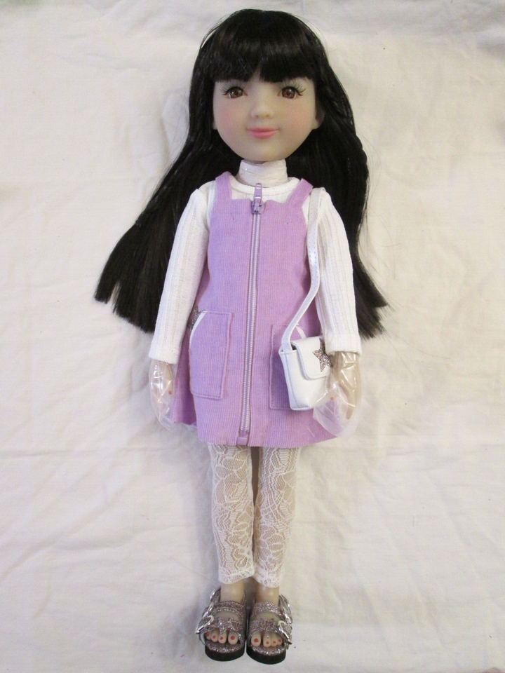 I Believe I Can Fly Lila Ruby Red Fashion Friends Vinyl Doll in Lilac ...