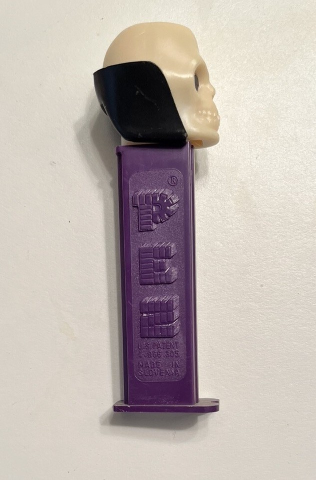 1980s Vintage Single Pez Dispenser, Purple — Dr Skull | eBay