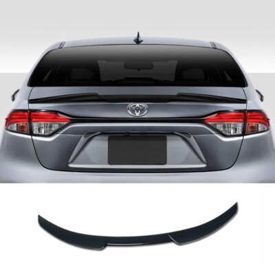 For 2020-2026 Toyota Corolla Sedan Gloss Black JDM Rear Trunk Spoiler ...