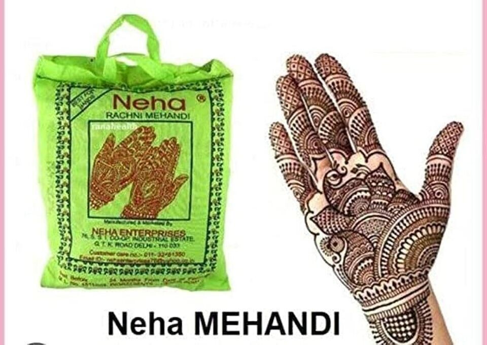 Temporary Tattoos for hand Ranchi Mehndi Neha Herbals Powder For ...