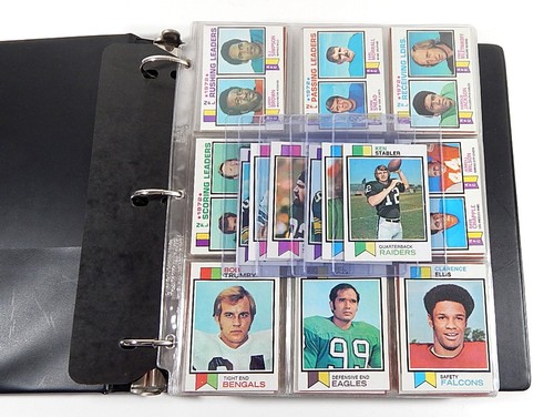 1973 Topps Football Complete Set (528) Nm/Mt Stabler Namath Staubach ...