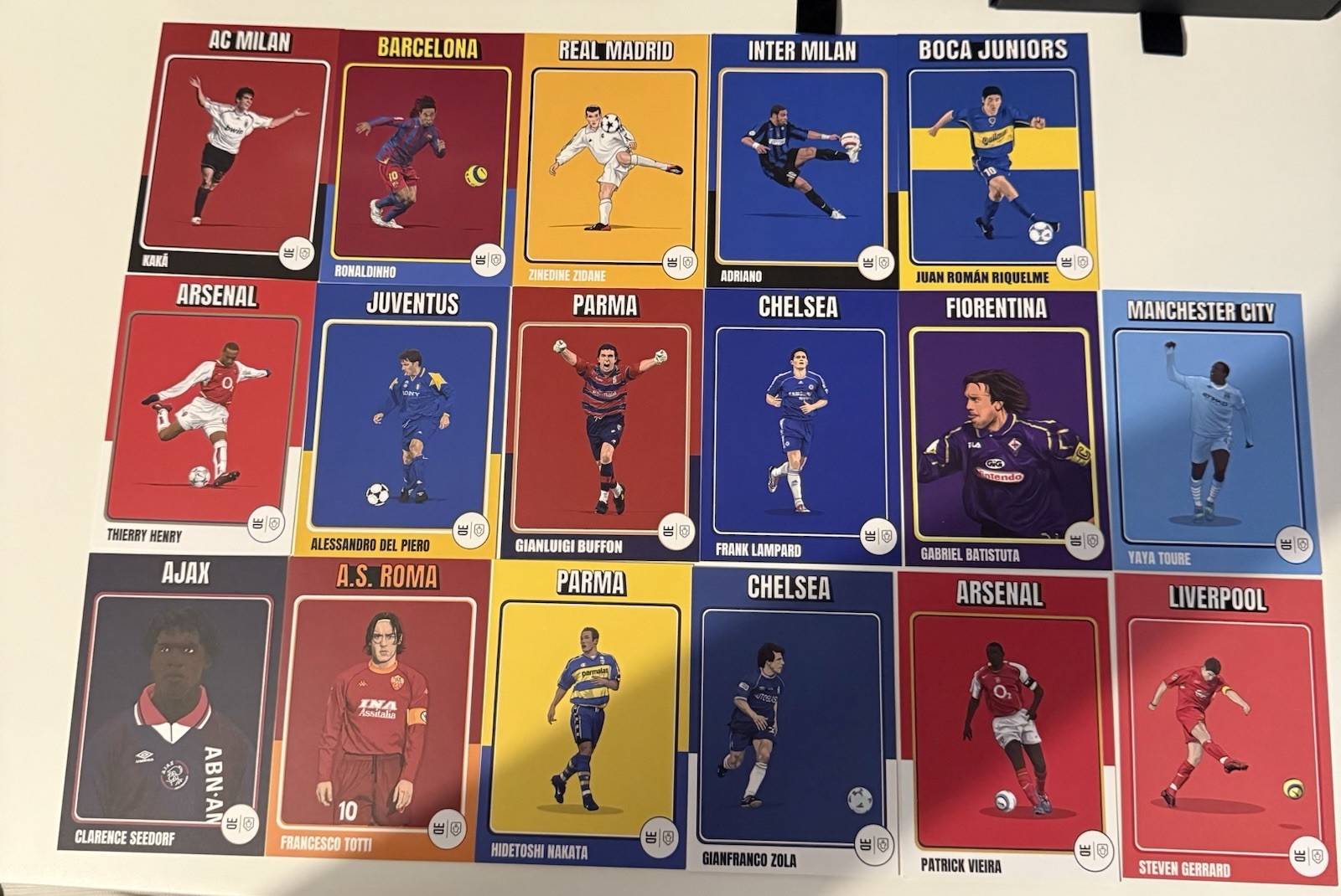 Classic Football Shirts Trading Cards | eBay UK