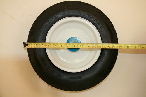 4.80 x 8 in Wheel One Lug Rim w/ 1" bearing 15" DOT Tire Log Splitter ...