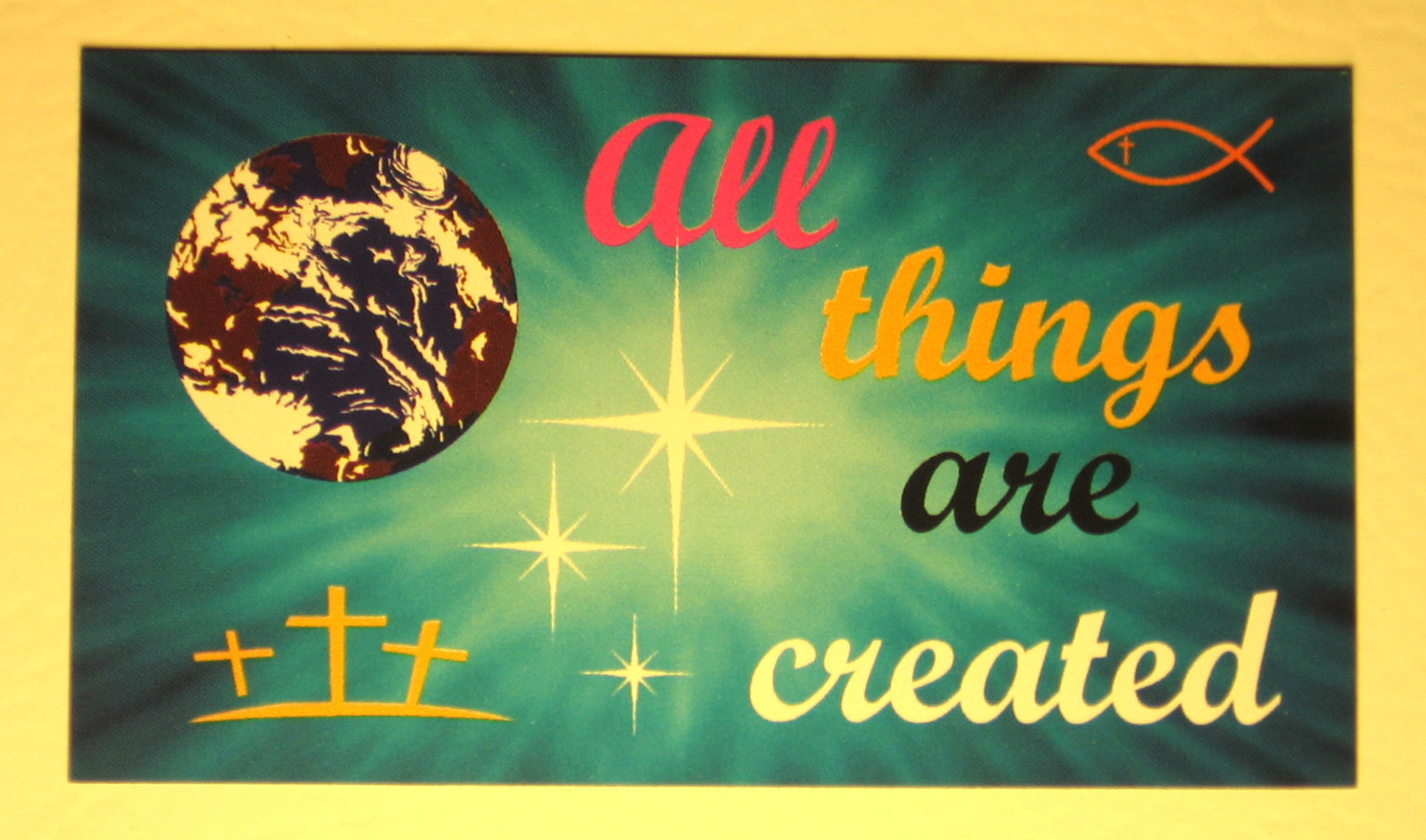 christian cross church Jesus God frig magnet fridge refrigerator travel ...