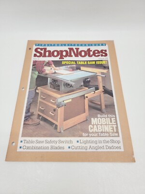 Vintage ShopNotes Woodworking Magazine Issue Vol 5 Issue 25 Jan 1996 | eBay
