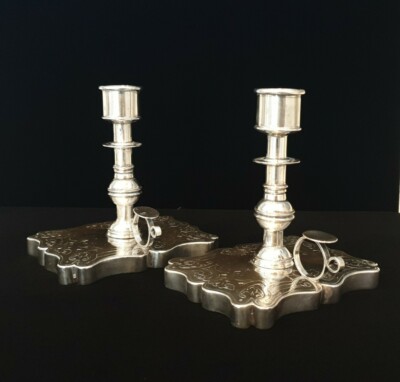Russia - Silver Candlesticks
