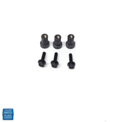 1964-1983 GM Cars Voltage Regulator Mounting Kit 3 Well Nuts And 3 ...