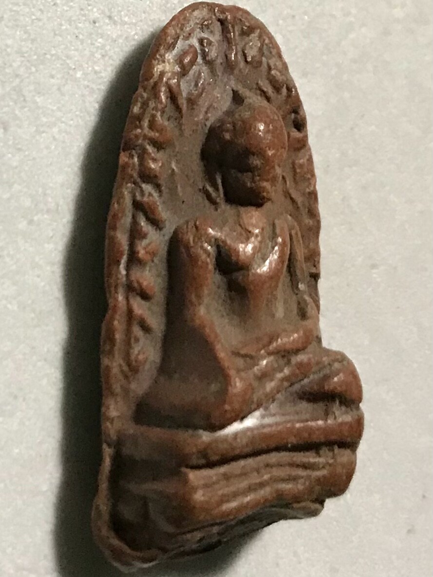 PHRA ROD LP RARE OLD THAI BUDDHA AMULET PENDANT MAGIC ANCIENT IDOL#11 ...