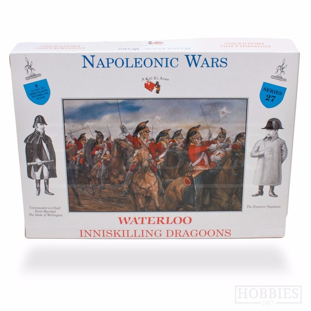 a Call to Arms 1/32 Series 27 Waterloo Inniskilling Dragoons Cavalry X ...