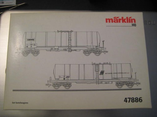 Marklin HO 47886 NS "Convoy-Contigas" 2 Tank Car Set - LNIB - Era V ...