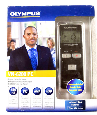 Olympus Digital Voice Recorder USB VN-6200 PC- Record up to 444 hours - 16 GB | eBay