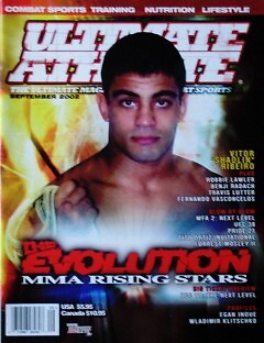 9/02 ULTIMATE ATHLETE #11 EGAN INOUE VITOR RIBEIRO JIU-JITSU JUDO ...