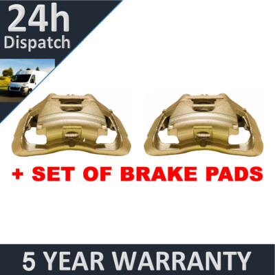 Fits Audi A8 2002-2010 Purevue Front Brake Calipers + Pads #1 4F0615123 ...