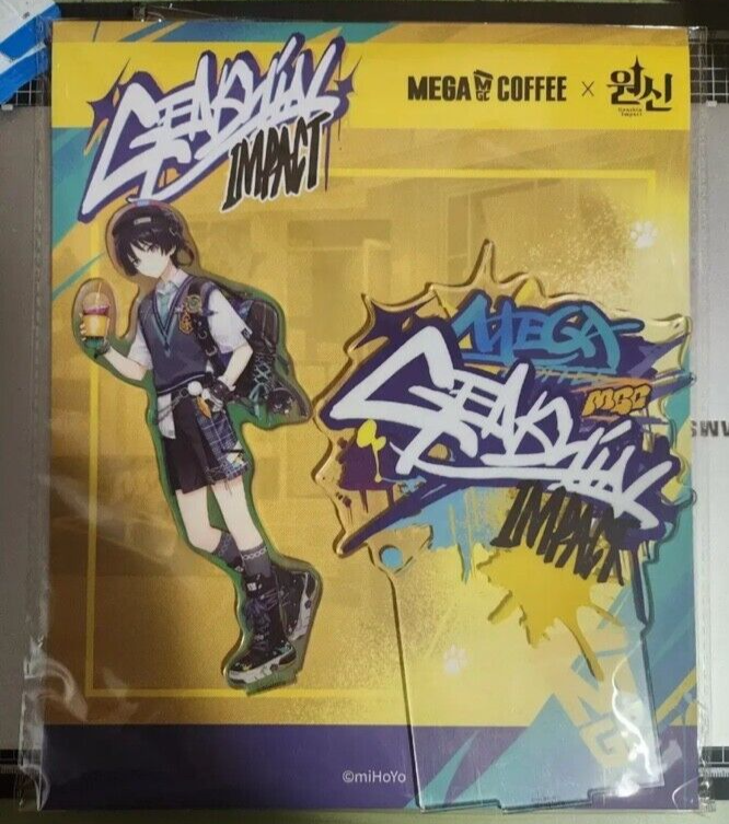 Genshin Impact X Mega Coffee Collab Wanderer Scaramouche Acrylic ...