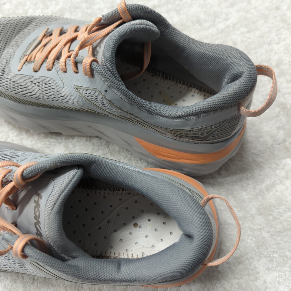 Hoka One One Bondi 7 Shoes Womens 10 Running Sneakers 1110519 MISSING ...