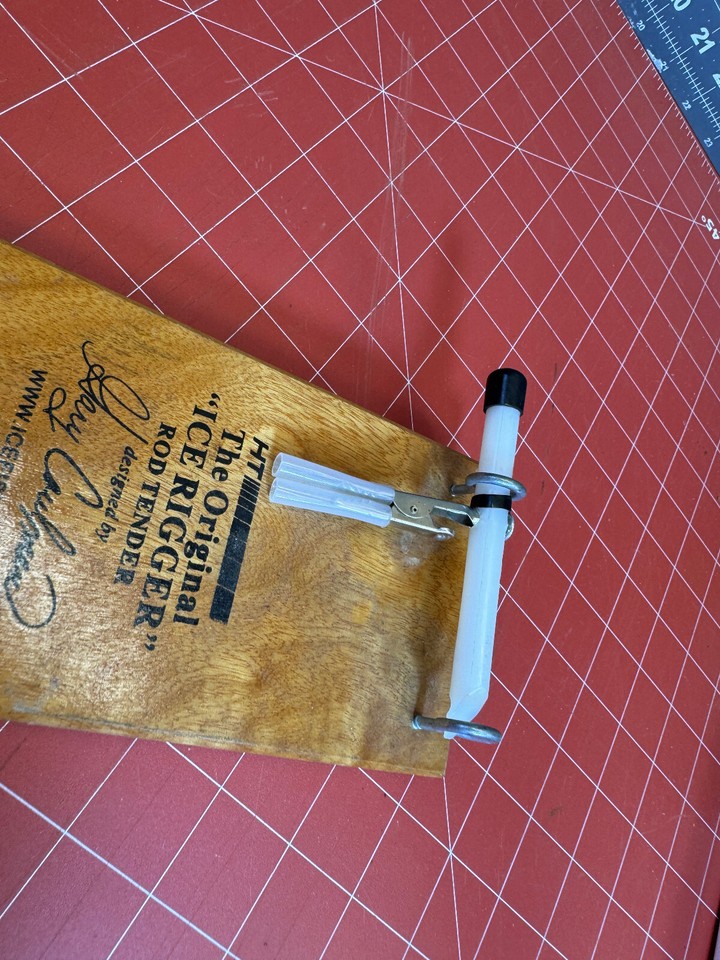 HT Ice Rigger Rod Tender Jigging Rod Holders Ice Fishing The Original ...