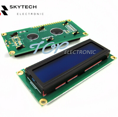 10pcs 1602 16x2 Character LCD Display Module HD44780 Controller Blue ...