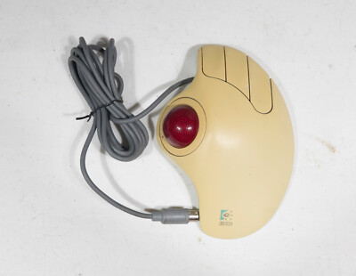 Vintage Logitech TrackMan Marble T-CH11 trackball mouse PS/2 9877 | eBay