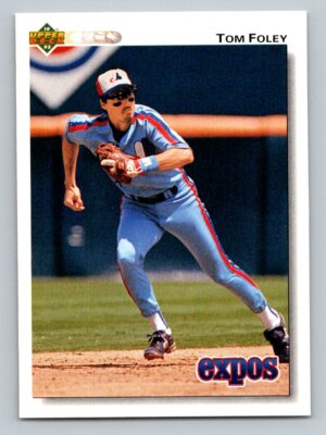 1992 Upper Deck #492 Tom Foley Montreal Expos Baseball Card | eBay