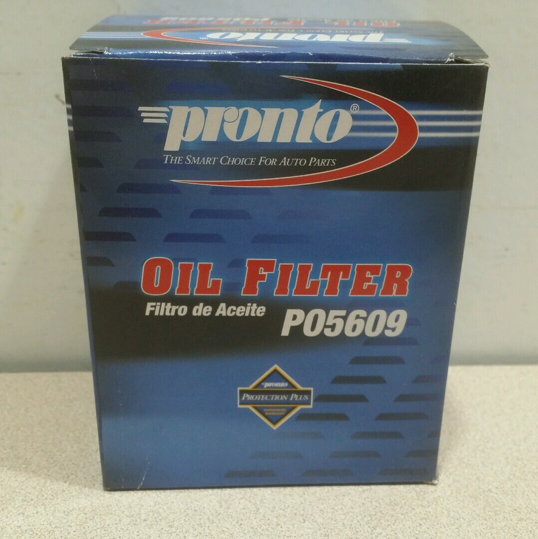 PRONTO PO5609 - Cross reference oil filters