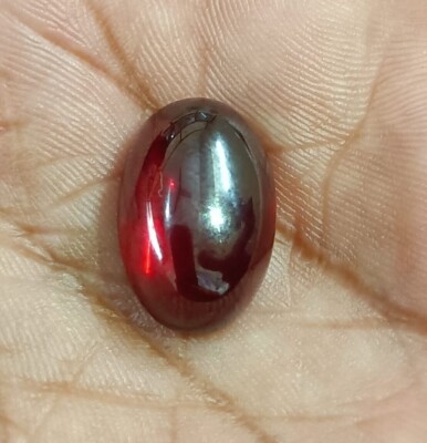 30.85 CT Natural Real Pota Zircon Red Color Oval Shape A++ Loose ...
