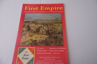 FIRST EMPIRE ISSUE NO:13 - THE MAGAZINE FOR NAPOLEONIC WARGAMERS | eBay