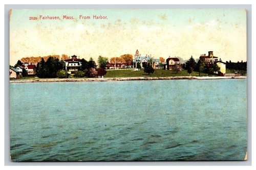 View Of Fairhaven From Harbor, Massachusetts MA Postcard | eBay