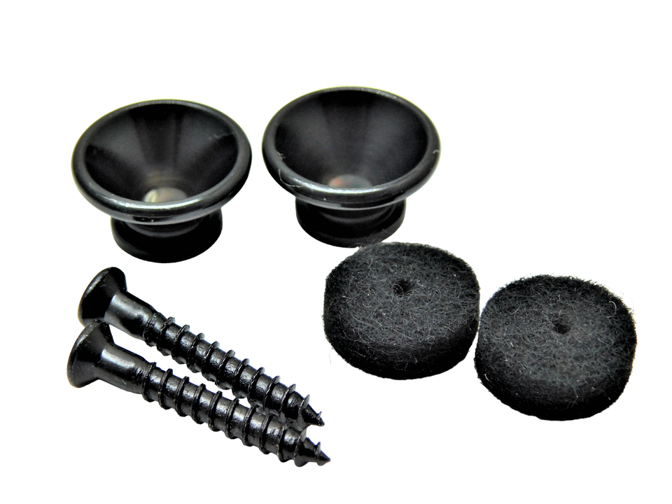 Oversized 17mm Strap Buttons for Fender Strat Tele with thick felt ...