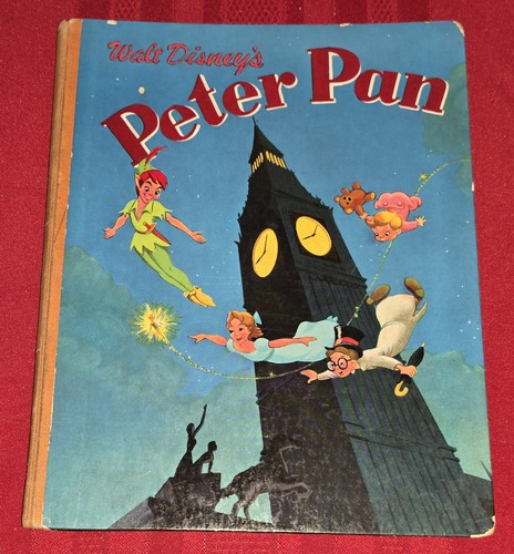 RARE Walt Disney's Peter Pan book WALT DISNEY STAFF Sunshine Press London | eBay
