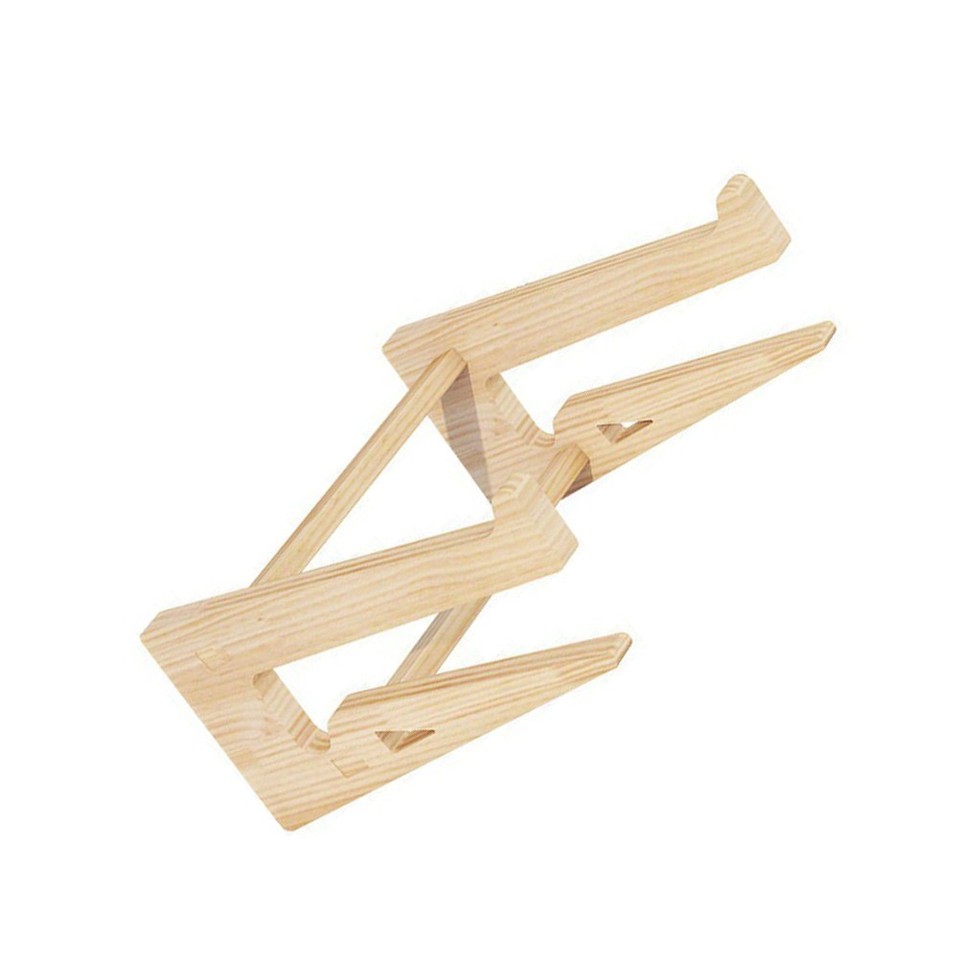 1Pc Ergonomic Laptop Stand Desk Holder Wooden for Laptops Height | eBay ...