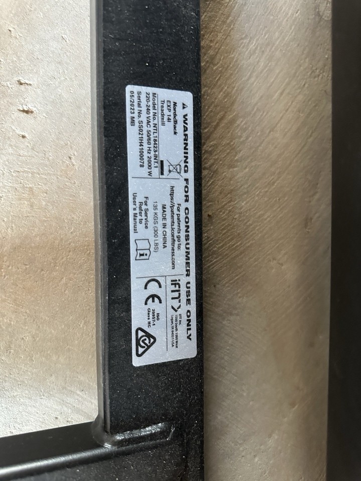 NordicTrack EXP 14i Folding Treadmill, Perfect To use With IFIT ...