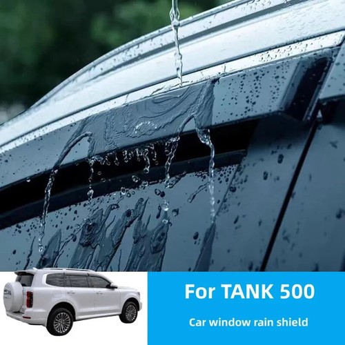 Luxury Stainless Steel Weather Shields for GWM Tank 500 Rain Shields ...