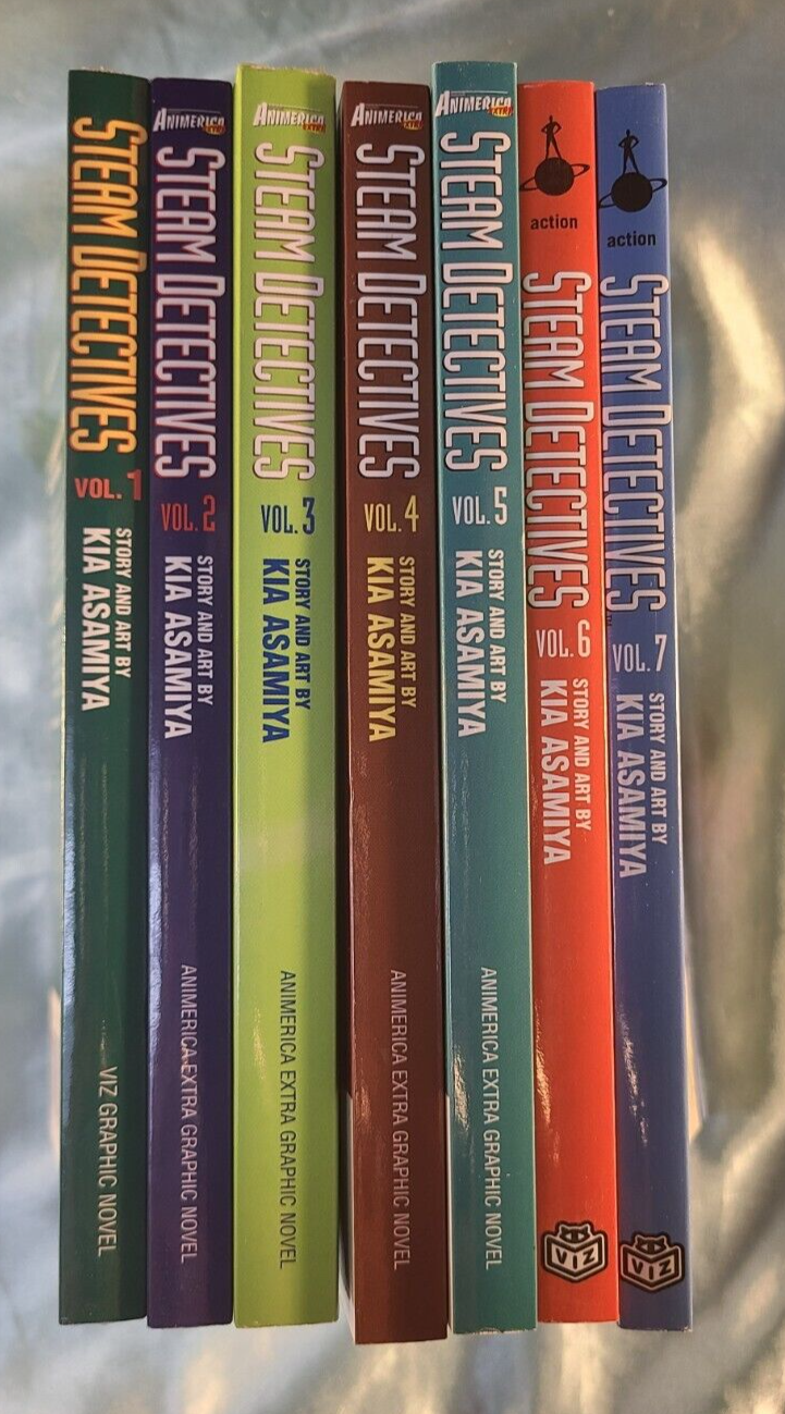 Steam Detectives Vol. 1-7 English Manga Bundle *New/Unread* | eBay