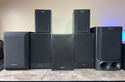 Sony SS-B1000 SS-CFX200 SS-CBX5 X2 SS-H10 SS-MSP69SL/R Surround Speaker ...