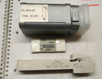 ISCAR DO-GRIP DGTL 20B-2XL-D60 PARTING INSERT TOOL HOLDER | eBay UK