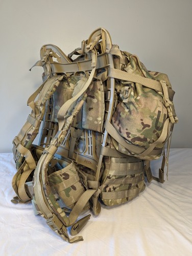 DEFECT - USGI ISSUED MOLLE II LARGE RUCKSACK MULTICAM OCP COMPLETE ...