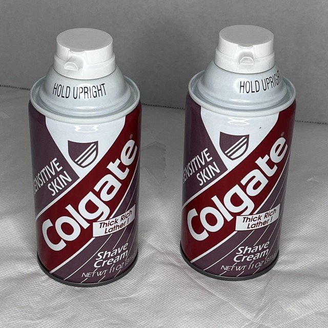 Vintage Colgate Sensitive Skin Shave Cream 1980s Full NOS for sale ...