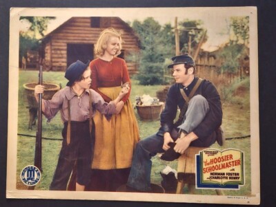 THE HOOSIER SCHOOLMASTER 1935 Vintage lobby card 11x14 features Tommy ...