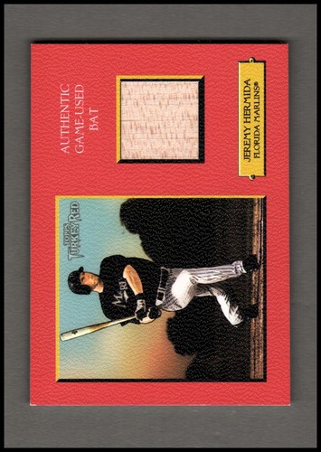 2006 Topps Turkey Red Relics Red #JH Jeremy Hermida Bat /150 - NM-MT | eBay