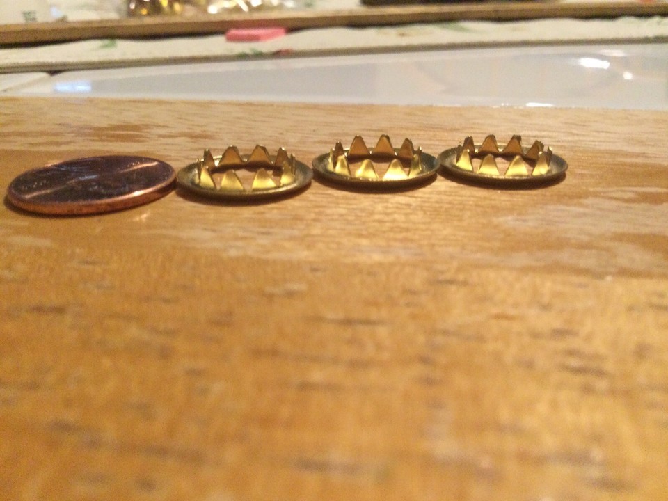 CLOCK REPAIR DIAL KEYHOLE GROMMETS SOLID BRASS | eBay