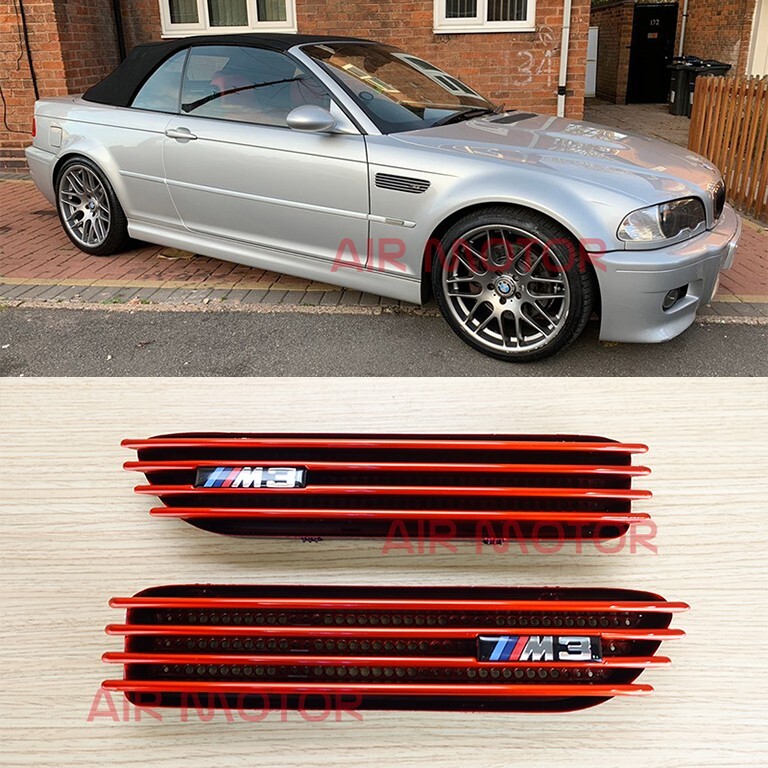 Red E46 M3 Convertible