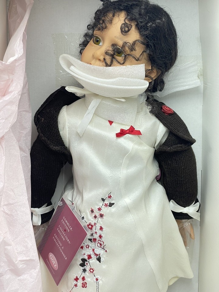 GERMAN Limited GOTZ 1ST STEIFF DOLL KARA PUPPEN 27,5’’ rare Collectible ...